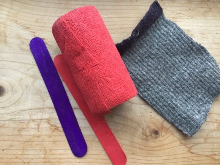 Fixing a Broken Chicken Leg