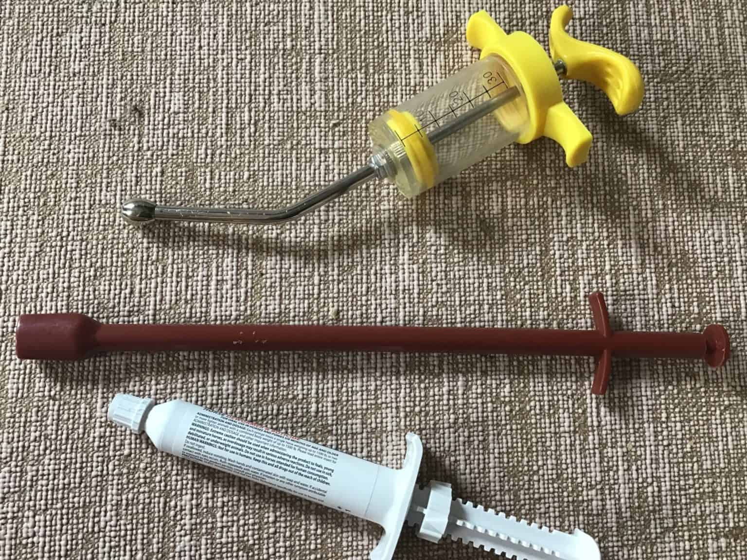 Giving Injections to Livestock